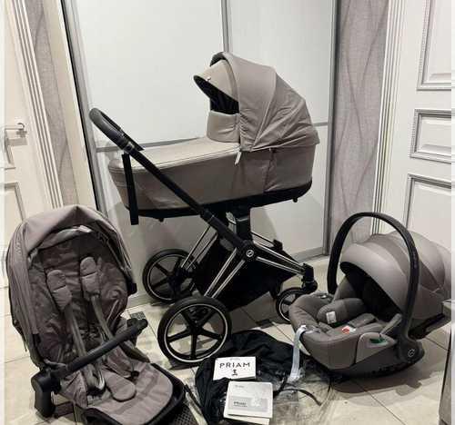 Cybex Priam 4(3в1) 2024 как новая, автолюлька Z2