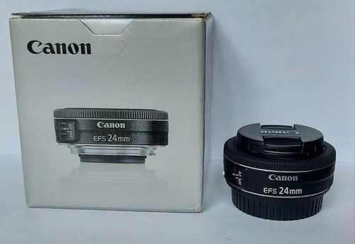 Объектив canon EF-S 24mm f/2.8 STM