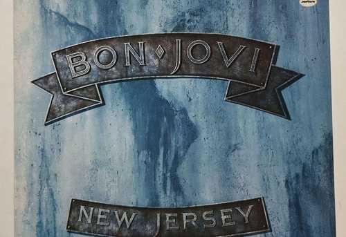 Винтажная виниловая пластинка LP Bon Jovi New Jers