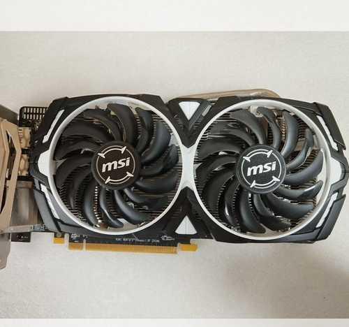 Видеокарта MSI Radeon RX 570 Armor OC 8 Гб