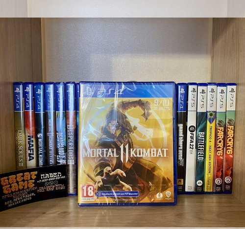 Игры PS4: Mortal Kombat 11/MK 11