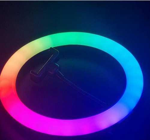 Кольцевая лампа RGB 26 см без штатива