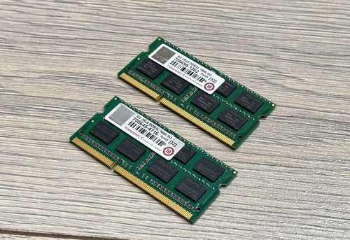 RAM Kit 16gb (2x8gb) 1600 MHz DDR3L Transcend