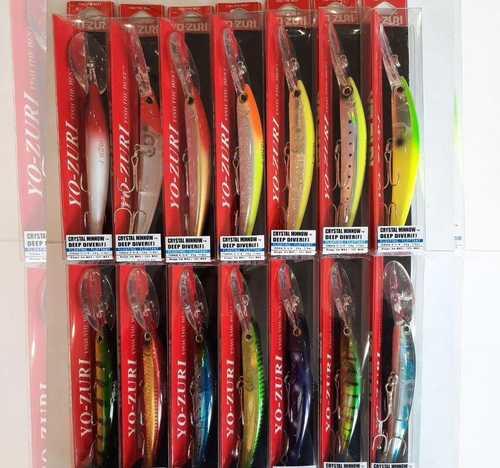 Воблеры Yo-zuri Crystal Minnow 130