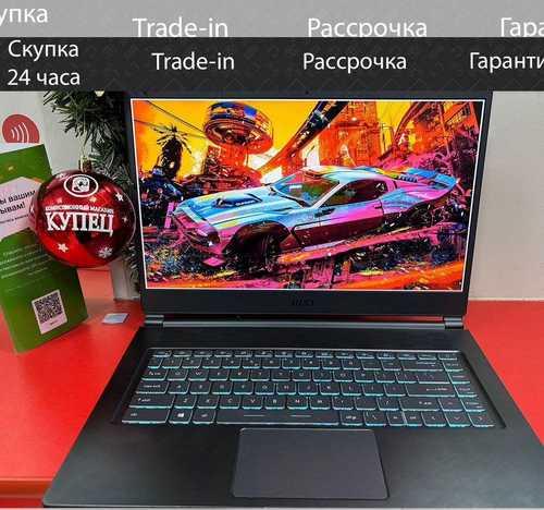 Ноутбук MSI Stealth 15M i7 11375H   RTX 3060