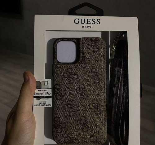 Чехол на iPhone 11 pro guess