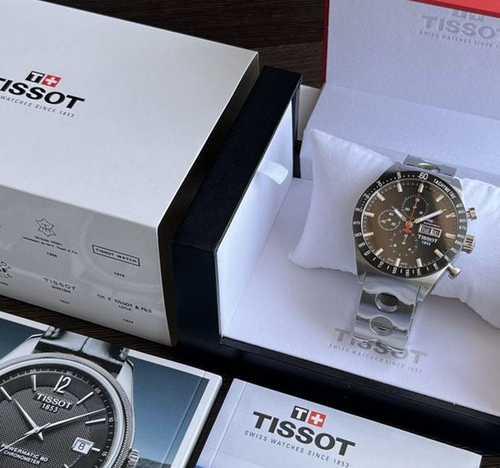 Мужские часы Tissot хронограф на Valjoux 7750