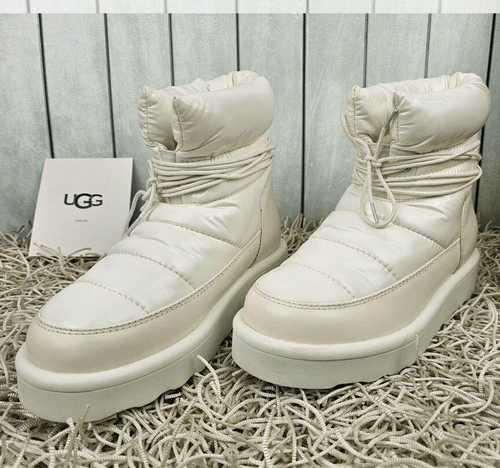 Сапоги Ugg Classic Mini Blow White оригинал