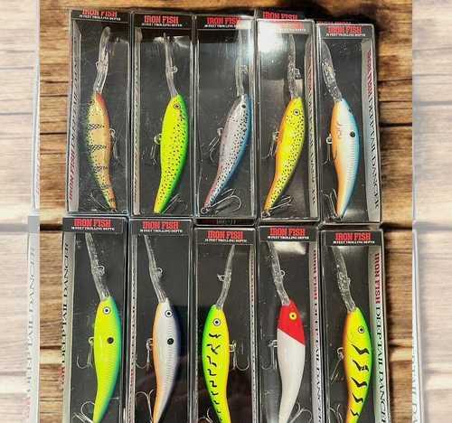 Воблеры для тролинга Rapala TDD-11 (12 цветов )