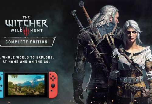 Ведьмак 3 Watcher 3 wild hunt nintendo switch