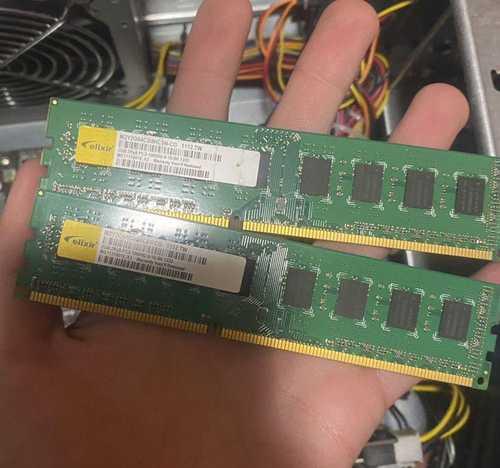 Озу ddr3 2gb 2шт