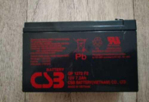 Аккумуляторная батарея GP 1272 F2 12V 7.2Ah