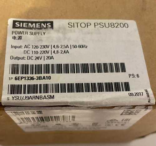 Блок питания siemens sitop PSU8200