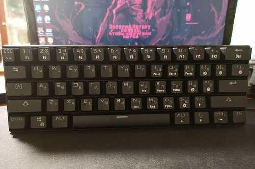 Механическая клавиатура Tanto RGB, с гарантией