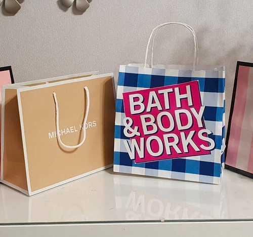 Пакеты victoria's secret Michael kors Bath&Body