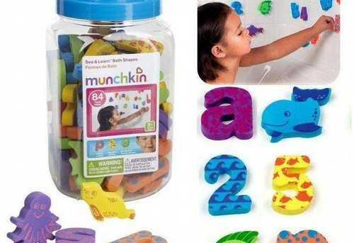 Игрушки буквы для купания munchkin