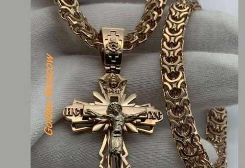Золотая цепь с Крестом