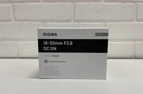 Sigma AF 18-50mm f/2.8 DC DN Contemporary Fujifilm