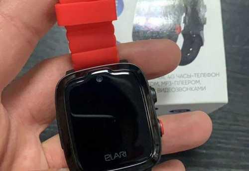 Дисплей корпус на Elari kidphone 4G чёрно-красные