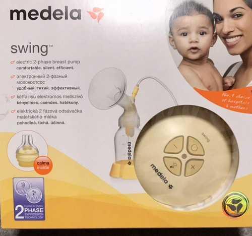 Электрический молокоотсос medela swing