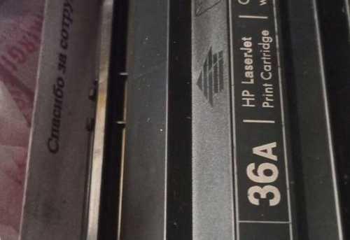 Картридж принтера мфу HP laserjet CB436A