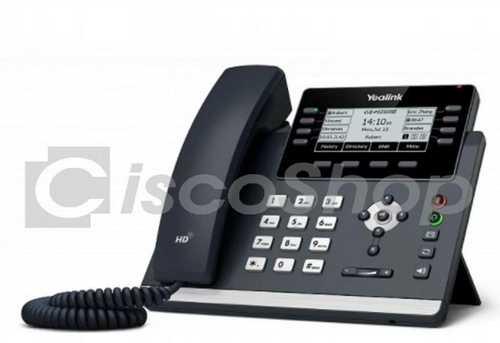 IP-телефон Yealink SIP-T43U, 12 аккаунтов, 2 порта