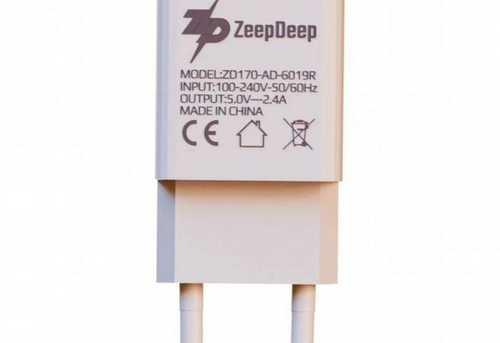 Зарядное устройство ZeepDeep EnergyPlug 1 USB X 2