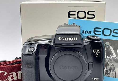 Пленочный фотоаппарат canon EOS 5