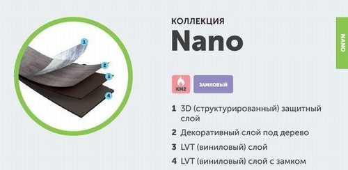 Виниловый пол Aqua Floor Nano, дизайн AF3216N