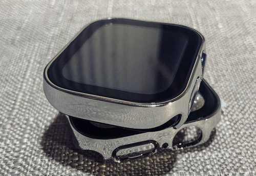 Чехол/ Бампер для Apple Watch серебро
