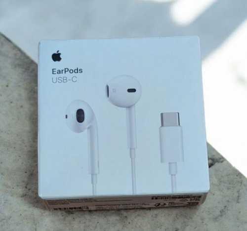 Проводные наушники apple earpods type-c