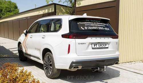 Фаркоп Chery Exeed VX легкосъемный квадрат
