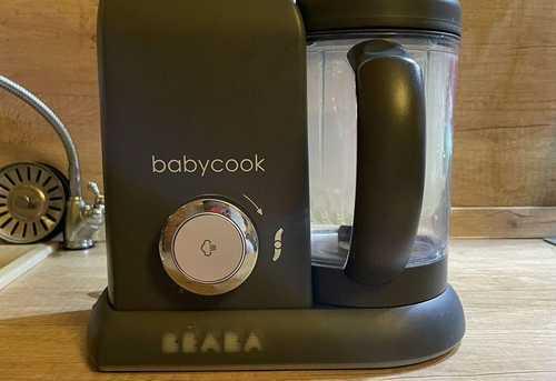 Пароварка блендер Beaba babycook solo dark grey