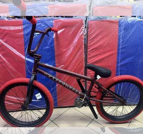 Новый bmx Черно красный новый