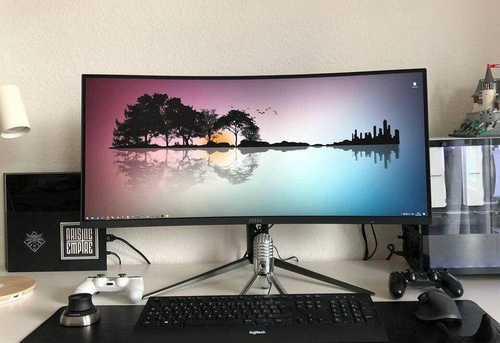 34" MSI Optix MAG342cqpv 3440x1440100 Гц, VA