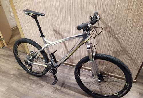 Ghost HTX 7500 Actinum, Reba dual air, Shimano XT