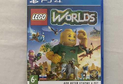 Lego Worlds диск Sony Playstation 4