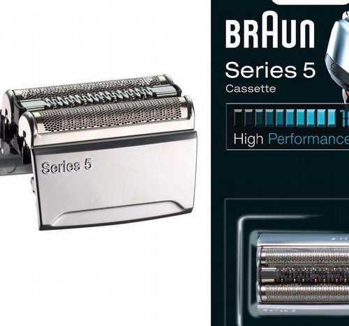 Сетка для бритвы Braun 52S Series 5, серебристая 8