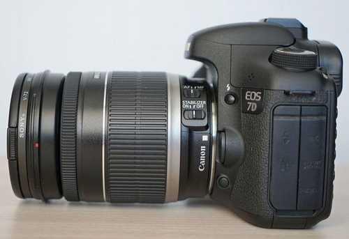 Canon EOS 7d + Canon EFS 18-200mm