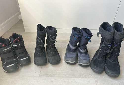 Сапоги ecco, viking, р-р 34, 35, 37