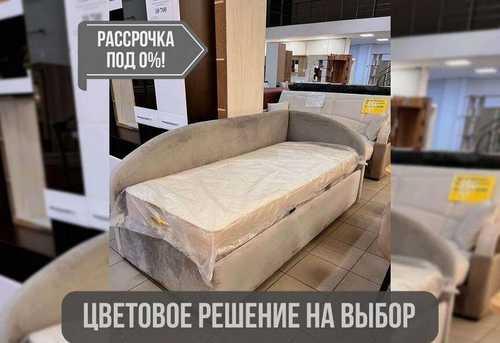 Кровать мягкая односпальная