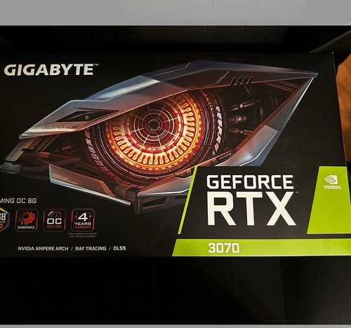 Видеокарта gigabyte rtx 3070 8gb