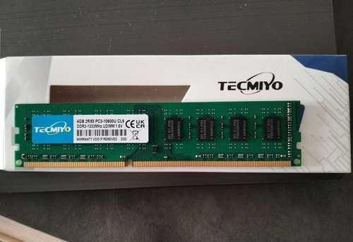 Tecmiyo Оперативная память udimm DDR3 4GB 1333