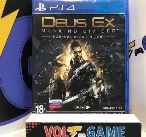 Deus Ex Mankind Divided (PS4) Б/У