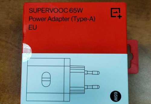 OnePlus supervooc 65W зарядное устройство