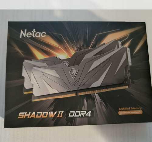 Оперативная память ddr4 Netac Shadow II 32GB 3200M