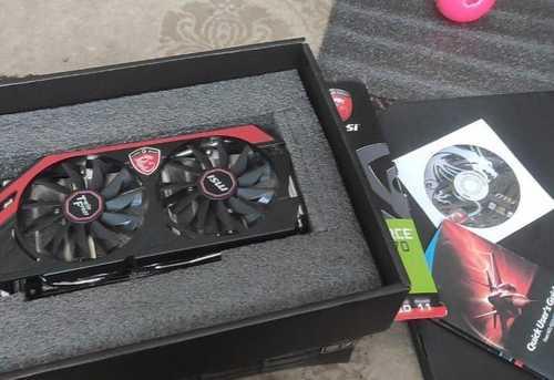Видеокарта Msi gtx770 на 2гб неисправно