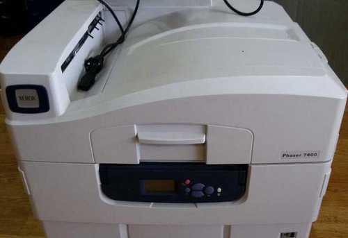 Цветной лазерный принтер xerox phaser 7400