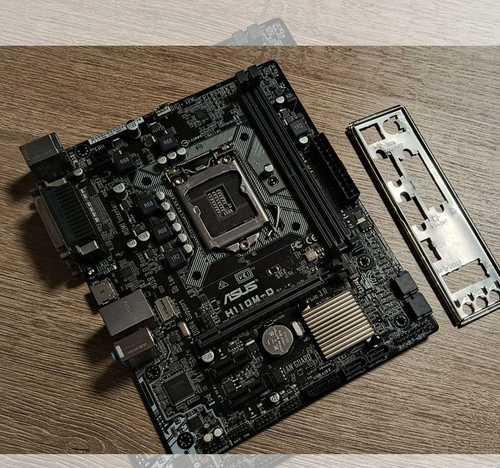 Материнская плата Asus H110M-D LGA 1151