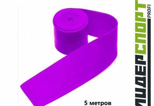 Эспандер-Лента латекс 7см х 1,0мм, дл: 5м, фиолет